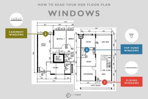HDB | MNH – How to Read Your HDB Floor Plan in 10 Seconds