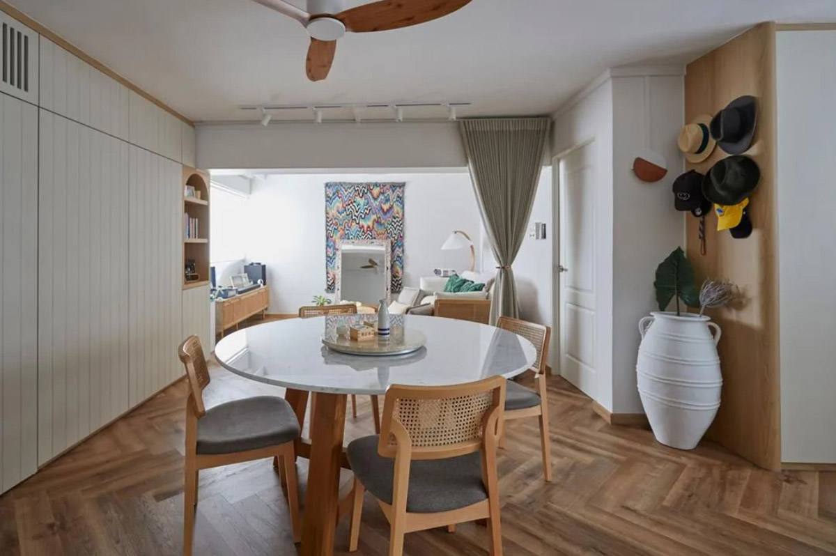 HDB | MNH – Taking the White and Wood Aesthetic for Your HDB Flat to ...