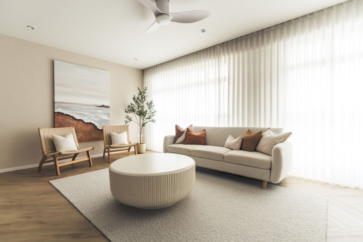 Standard Ceiling Fan Size For Living Room | Shelly Lighting