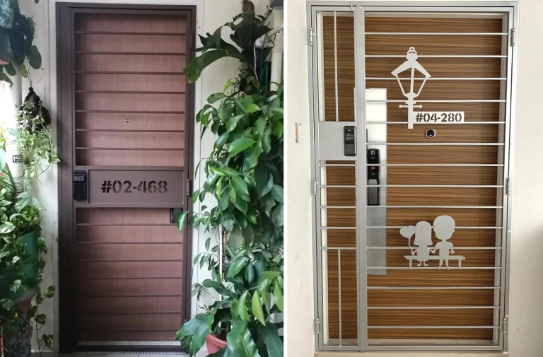 HDB | MNH – Unique HDB Front Gate Ideas for a Grand Entrance